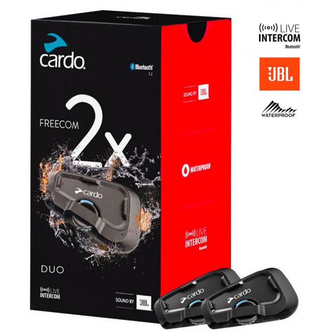 Intercom cardo freecom 2x Duo - Moto And Co